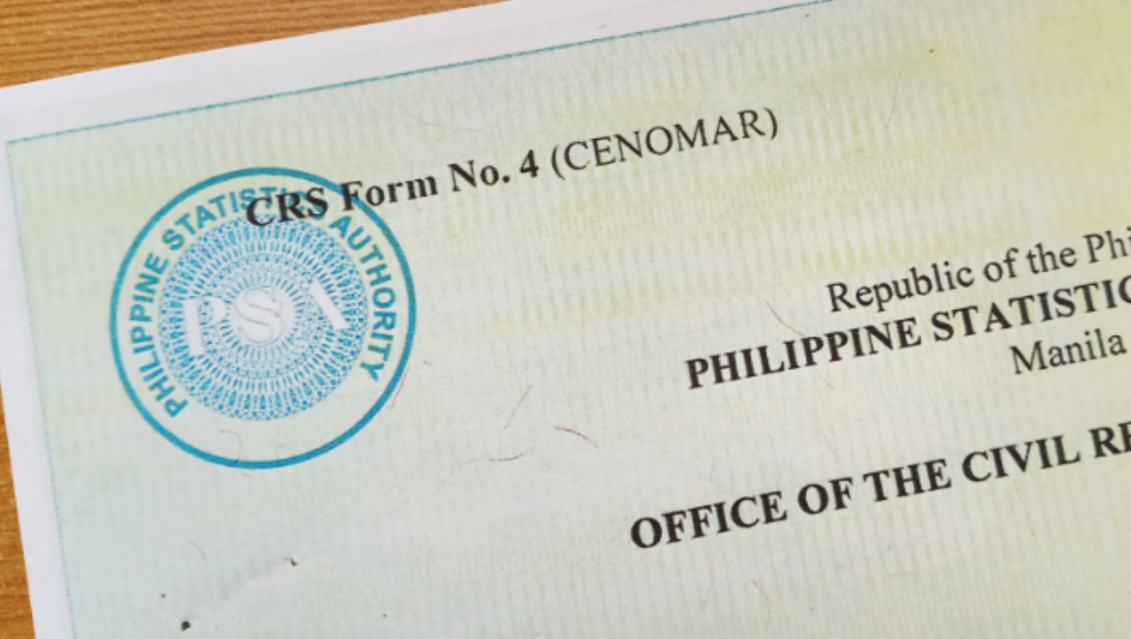 Certificate of No Marriage (CENOMAR) in the Philippines | Duran & Duran ...